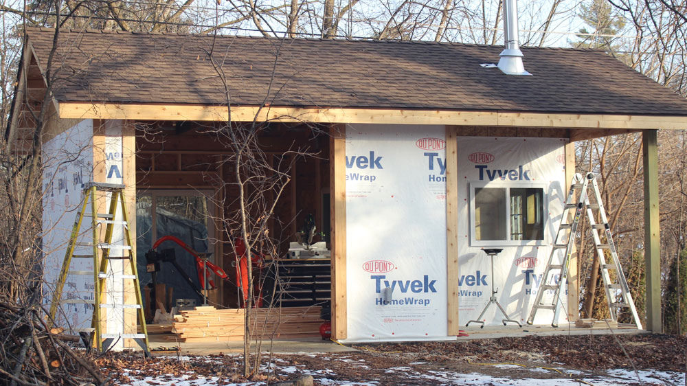 Finishing Up Building a Barn | The Down to Earth Woodworker