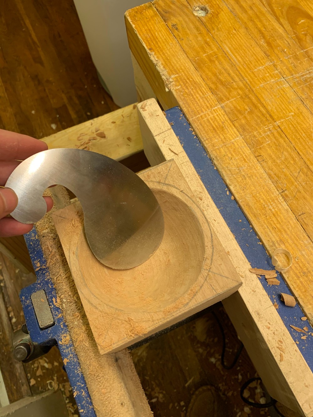 Woodcarving a Bowl with Hand Tools | Sait Cakmak