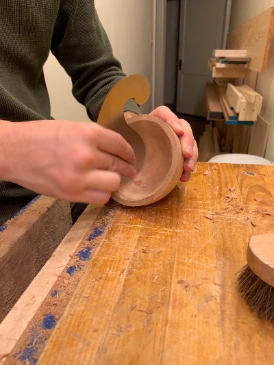 Woodcarving a Bowl with Hand Tools | Sait Cakmak