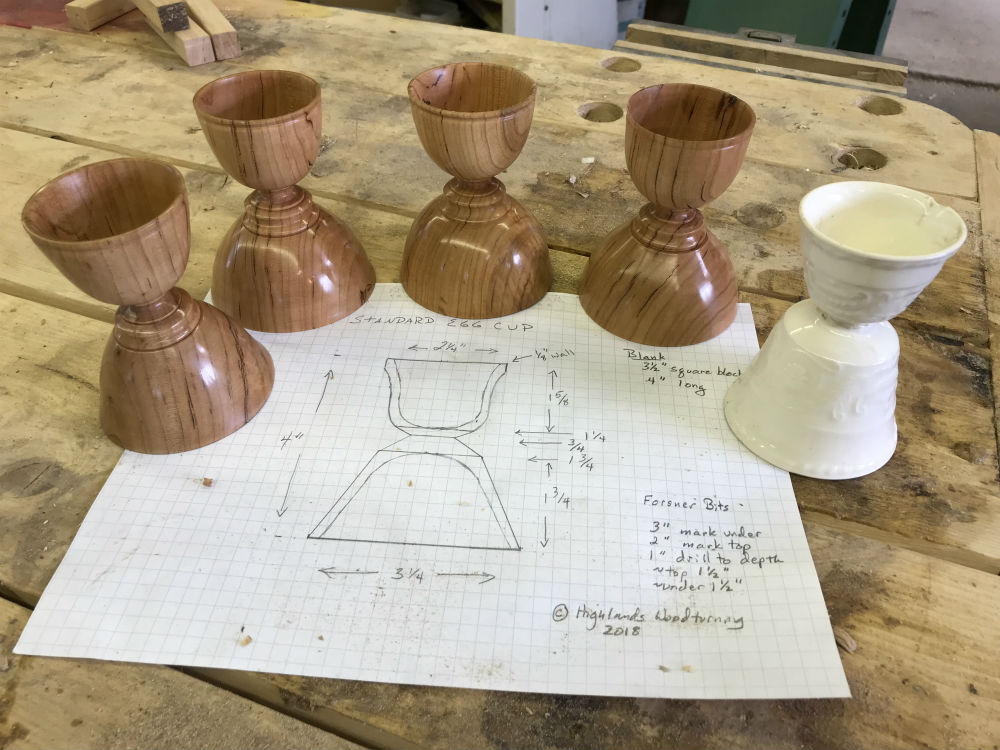 Wood Lathe Cup Projects
