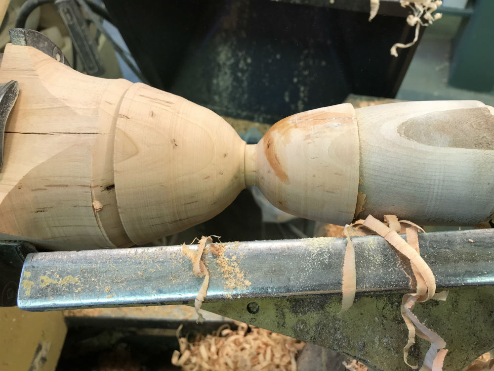 Woodturning an Egg Cup | Temple Blackwood