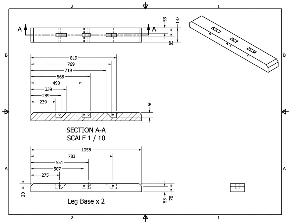 Designs Explored - A Trestle Table Design Broken Down | Kevin Sullivan