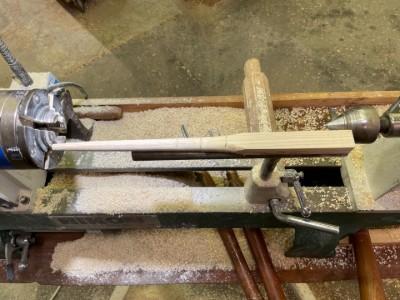 Woodturning Carriage Seat Spindles | Temple Blackwood