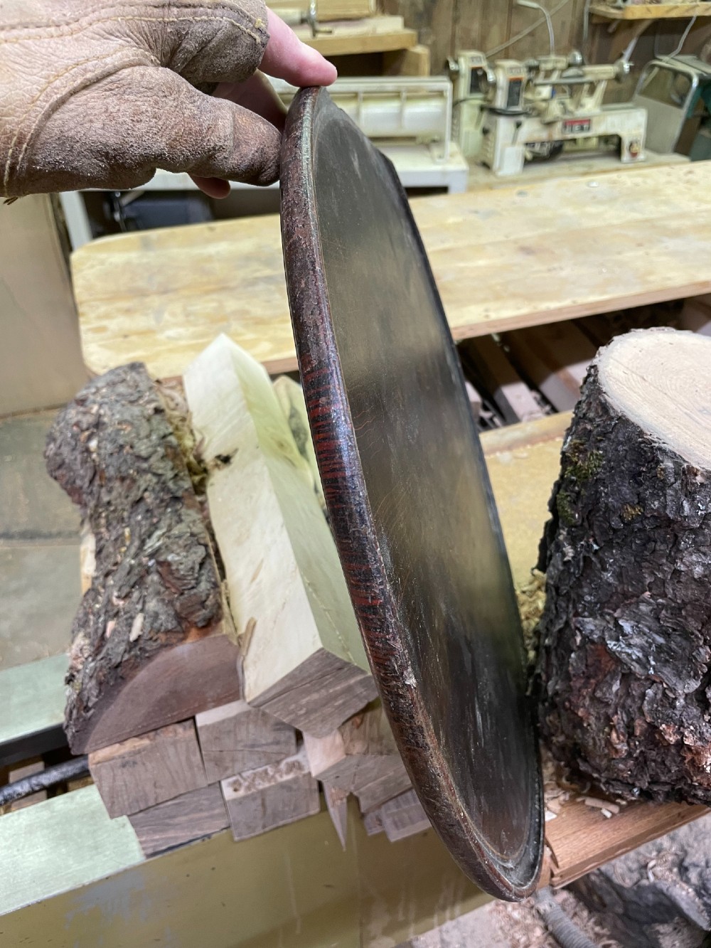 Woodturning Large Platters | Temple Blackwood