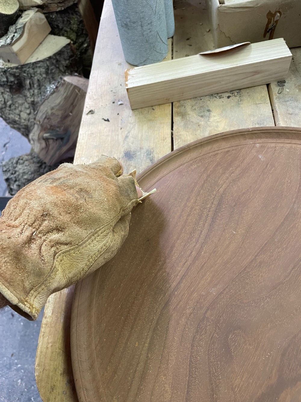 Woodturning Large Platters | Temple Blackwood