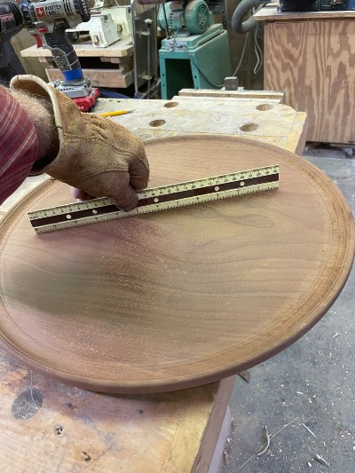 Woodturning Large Platters | Temple Blackwood